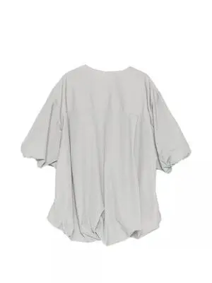 JNBY Plaided A-line Shirt - Grey