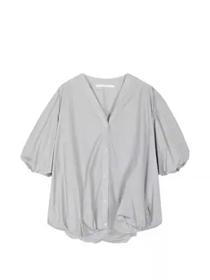 JNBY Plaid A-line Shirt - Grey