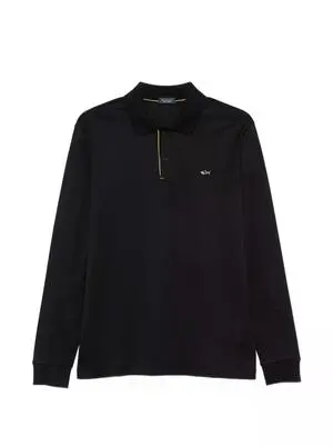 Paul & Shark Long-sleeve Polo Shirt - Blue