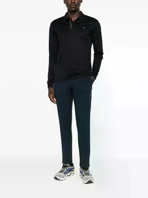 Paul & Shark Long-sleeve Polo Shirt - Blue