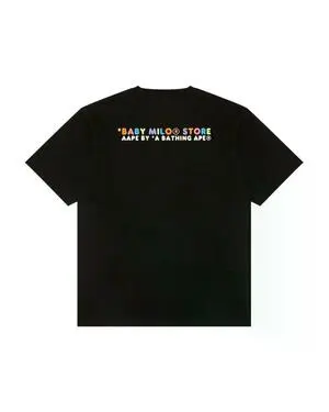 AAPE BY *A BATHING APE X Baby Milo Graphic T-shirt - Black