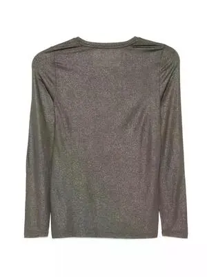 Majestic Filatures Glitter-effect Long-sleeve T-shirt