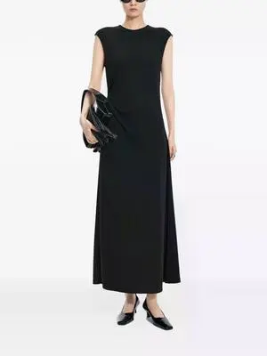 JNBY S-silhouette Fluid Sleeveless Maxi Dress - Black