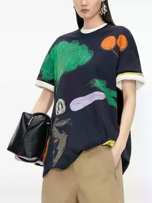 JNBY Printed T-shirt - Blue