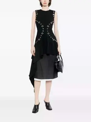 JNBY H-line Silk Skirt - Black