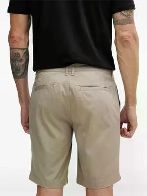 Armani Exchange Stretch Cotton Tailored Shorts