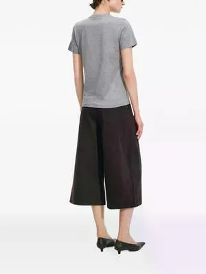 JNBY Dark Wash Denim Shorts With Classic Five Pockets - Brown