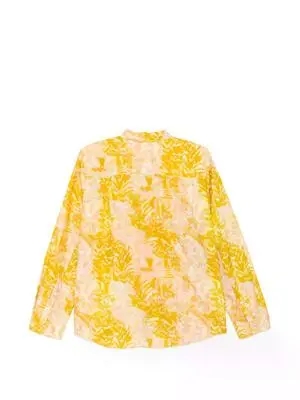 JNBY Misty-print Long-sleeve Shirt - Yellow