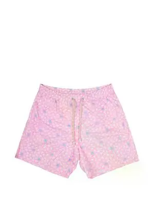 MC2 SAINT BARTH Turtle-print Drawstring Swim Shorts