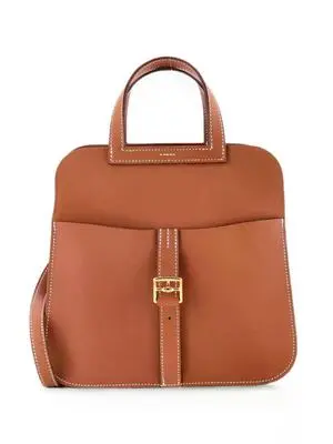 Hermès Halzan Bag Swift 22 Shoulder Bag - Brown