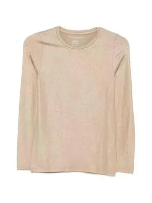 Majestic Filatures Metallic Long-sleeve T-shirt - Neutrals