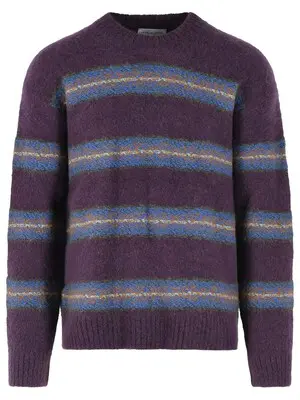 Dries Van Noten Master Pullover - Pink & Purple