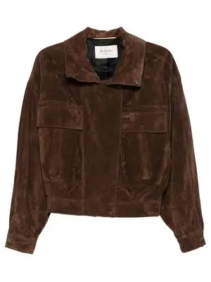 Saint Laurent Vintage Suede Leather Jacket - Brown