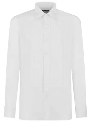 TOM FORD Slim Fit Cocktail Shirt In Voile