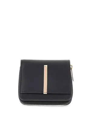 TOD`S Business Card Holder In Leather - Black