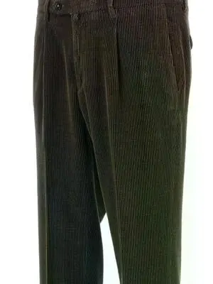 BRIGLIA 1949 Pleated Corduroy Trousers