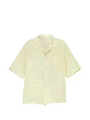 CROQUIS Camp-collar Short-sleeve Shirt - Green