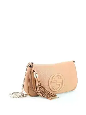 Gucci Soho Chain Leather Medium Crossbody Bag