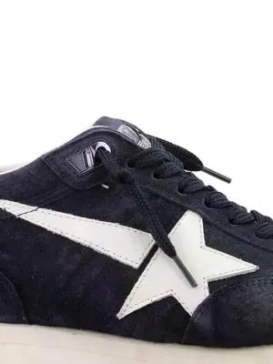 GOLDEN GOOSE Marathon Star-patch Sneakers - Blue