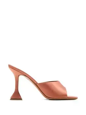 Amina Muaddi Lupita 95 Mules - Brown
