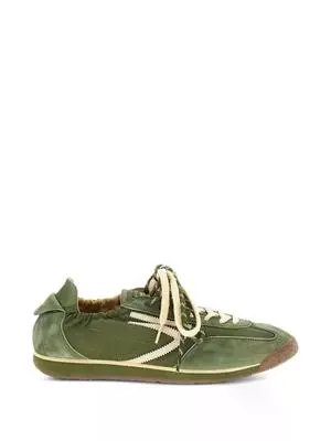 PURAAI Panther Logo Detail Sneakers - Green