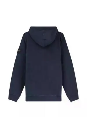 Stone Island Logo-patch Zip-up Hoodie