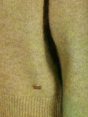 GANNI Melange V-neck Sweater