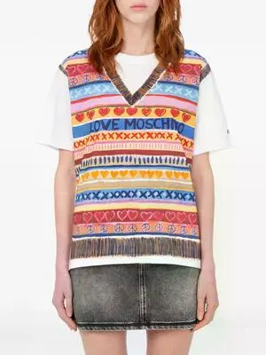 Moschino Printed Cotton Jersey T-shirt