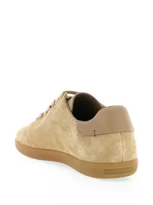 Zegna Beige 232 Suede Sneakers