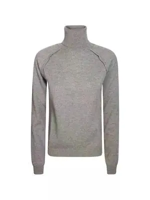 DONDUP Roll-neck Long-sleeve Sweater - Brown