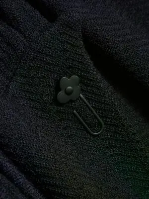 LARDINI Double-breasted Knitted Blazer