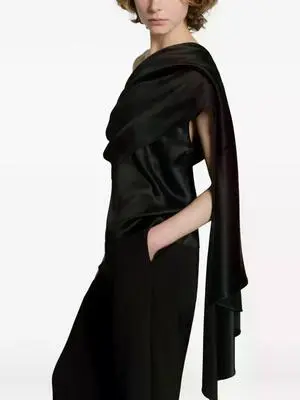 Alberta Ferretti Pressed-crease Straight-leg Trousers