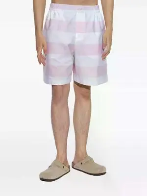 Jacquemus Striped Jacquard-pattern Shorts