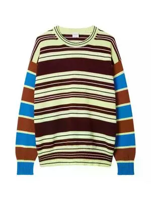 Paul Smith Mixed Stripe Knitted Sweater - Brown