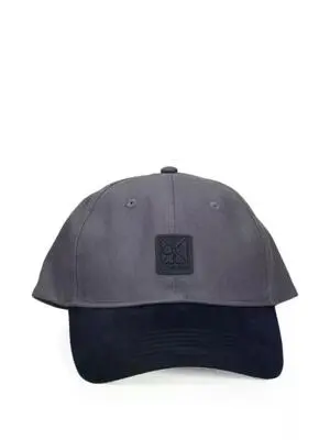 Calvin Klein Logo-patch Baseball Cap - Blue
