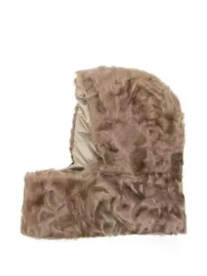 LISKA Textured Finish Balaclava - Brown