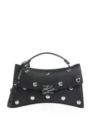 Karl Lagerfeld K/autograph Studded Leather Tote Bag
