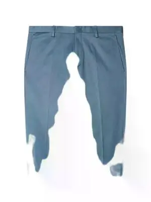 Paul Smith Slim-fit Stretch-cotton Chino Pants - Blue