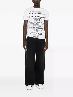 Versace Slogan-print T-shirt