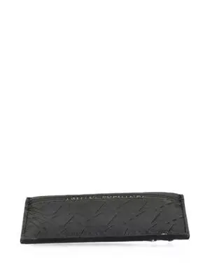 Armani Exchange Logo-embossed Card Holder
