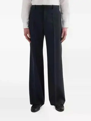 JIL SANDER Wool Canvas Trousers
