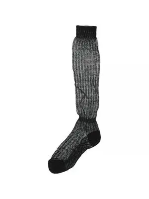Dsquared2 Semi-sheer Knee-high Socks - Black