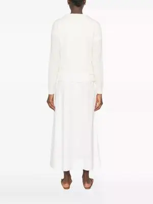 Eric Bompard Cashmere Crew-neck Cardigan