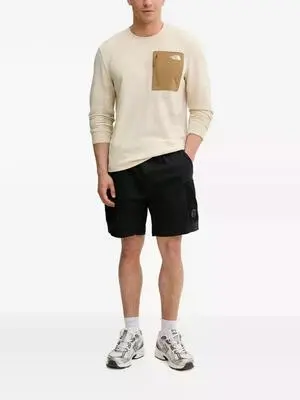 The North Face Long Sleeve Zip-pocket Sweatshirt