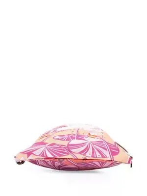 Loewe Canvas Pouch With Waterlily Print
