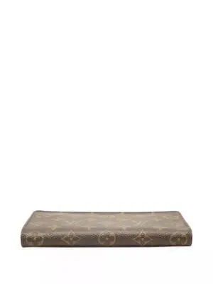 LOUIS VUITTON 2001 Monogram Porte Monnaie Zippy Wallet Long Wallets