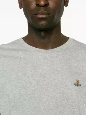 VIVIENNE WESTWOOD Orb-embroidered T-shirt