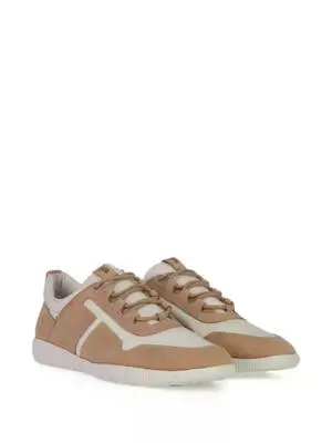 TOD'S T-logo Panelled Sneakers - Neutrals