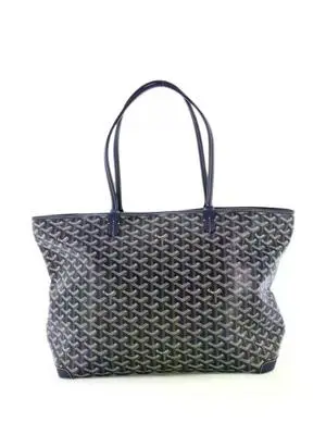 Goyard Artois Tote Coated Canvas Mm Shoulder Bag - Blue
