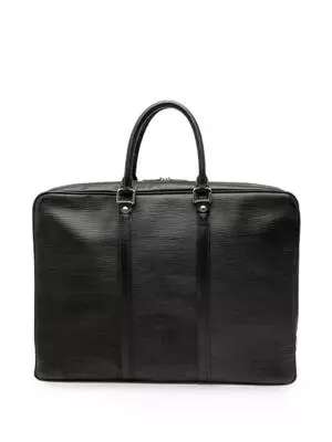 LOUIS VUITTON Epi Porte Documents Voyage Business Bag - Black